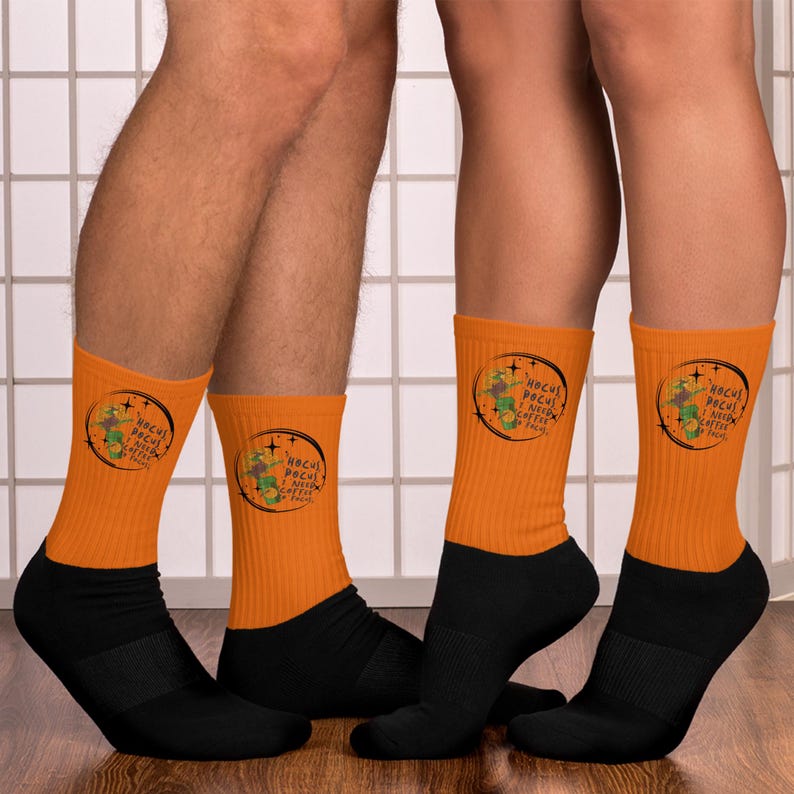 Hocus Pocus Socks - Etsy