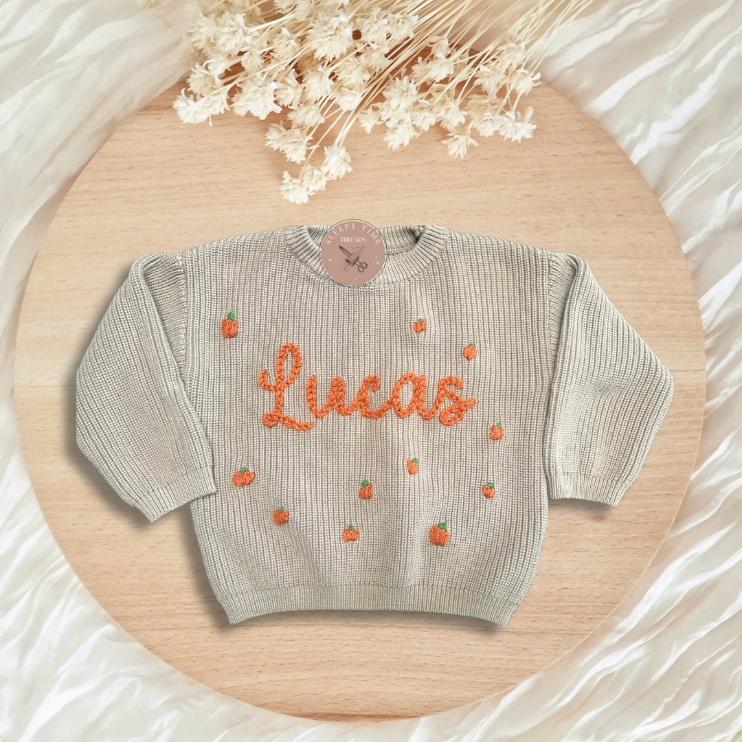 Cozy Fall Pumpkin Sweater L Autumn Sweater L Fall Sweater L Toddler ...