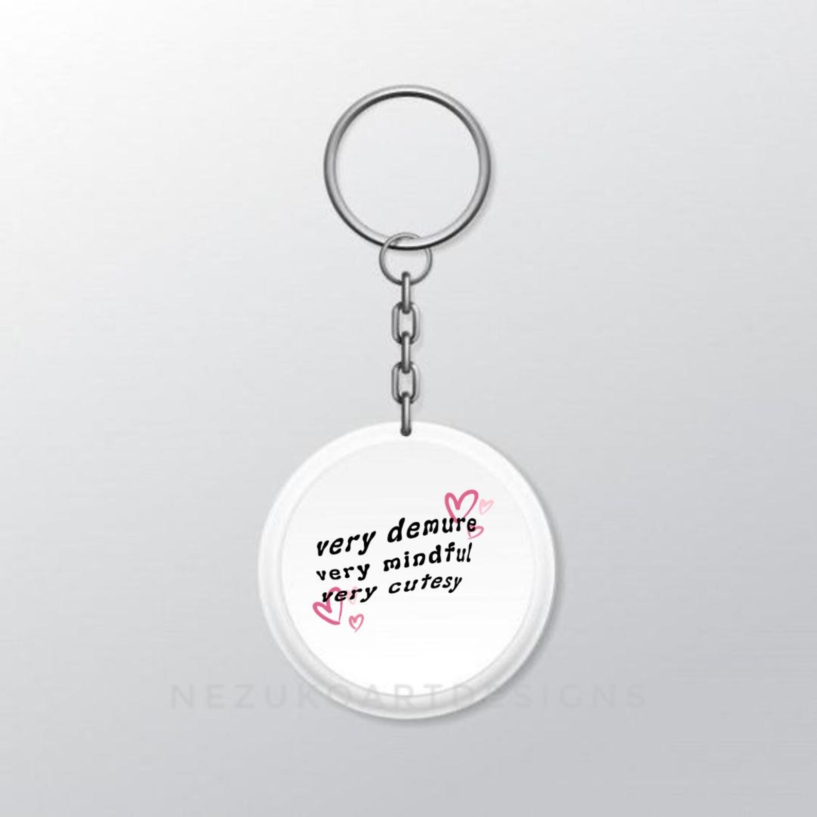 Demure, Cutesy, Mindful Digital Print. 4 Files Very Demure, Cutesy ...