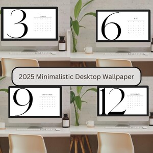 2025 Minimalist Desktop Wallpaper Collection - Etsy