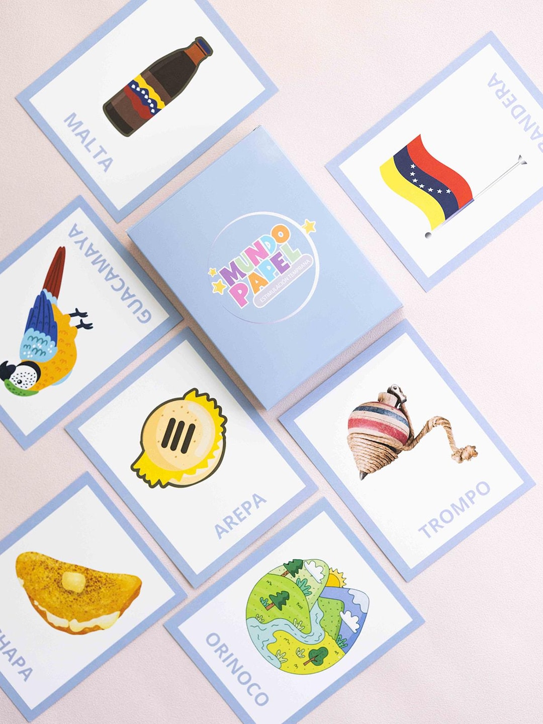 Flashcards De Venezuela - Etsy