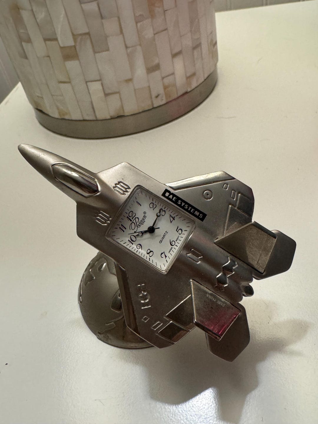 F-22 Raptor Fighter Jet Clock Bae Systems Vintage Collectors Item - Etsy