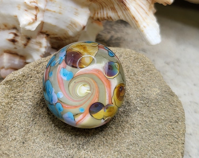 Handmade Glass Paperweight Button - Etsy