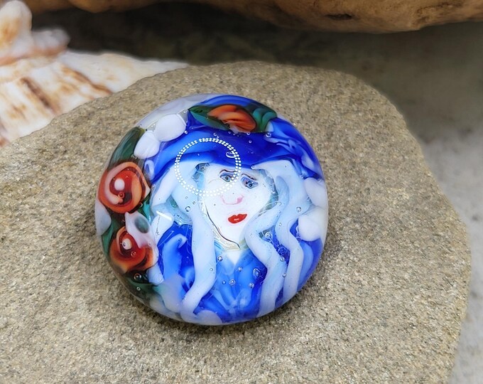 Handmade Glass Paperweight Button - Etsy