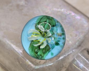 Handmade Glass Paperweight Button - Etsy