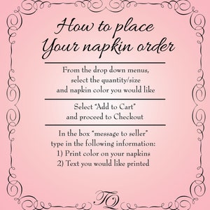 Kids Birthday Napkins Childrens Birthday Napkins Childrens Personalized ...