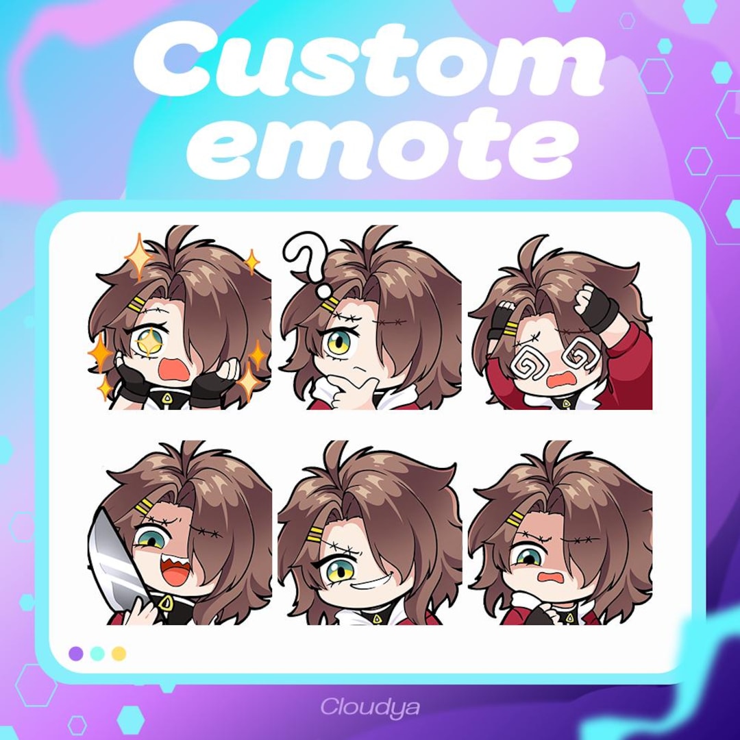 Custom Emote, Animated Emote, Twitch Emote, Discord Emote, Emote ...