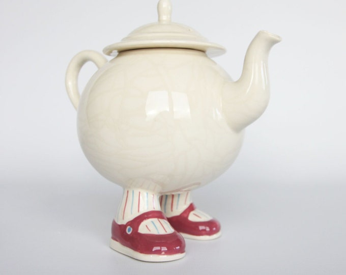 Walking Ware Teapot, Carlton Ware England, Lustre Pottery 1973, Retro ...