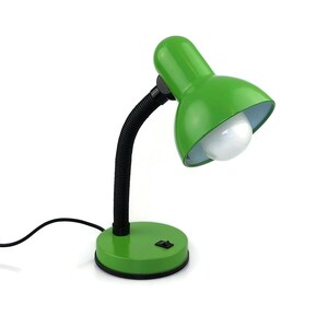 Green Gooseneck Desk Lamp - Vintage Office Lamp - Etsy