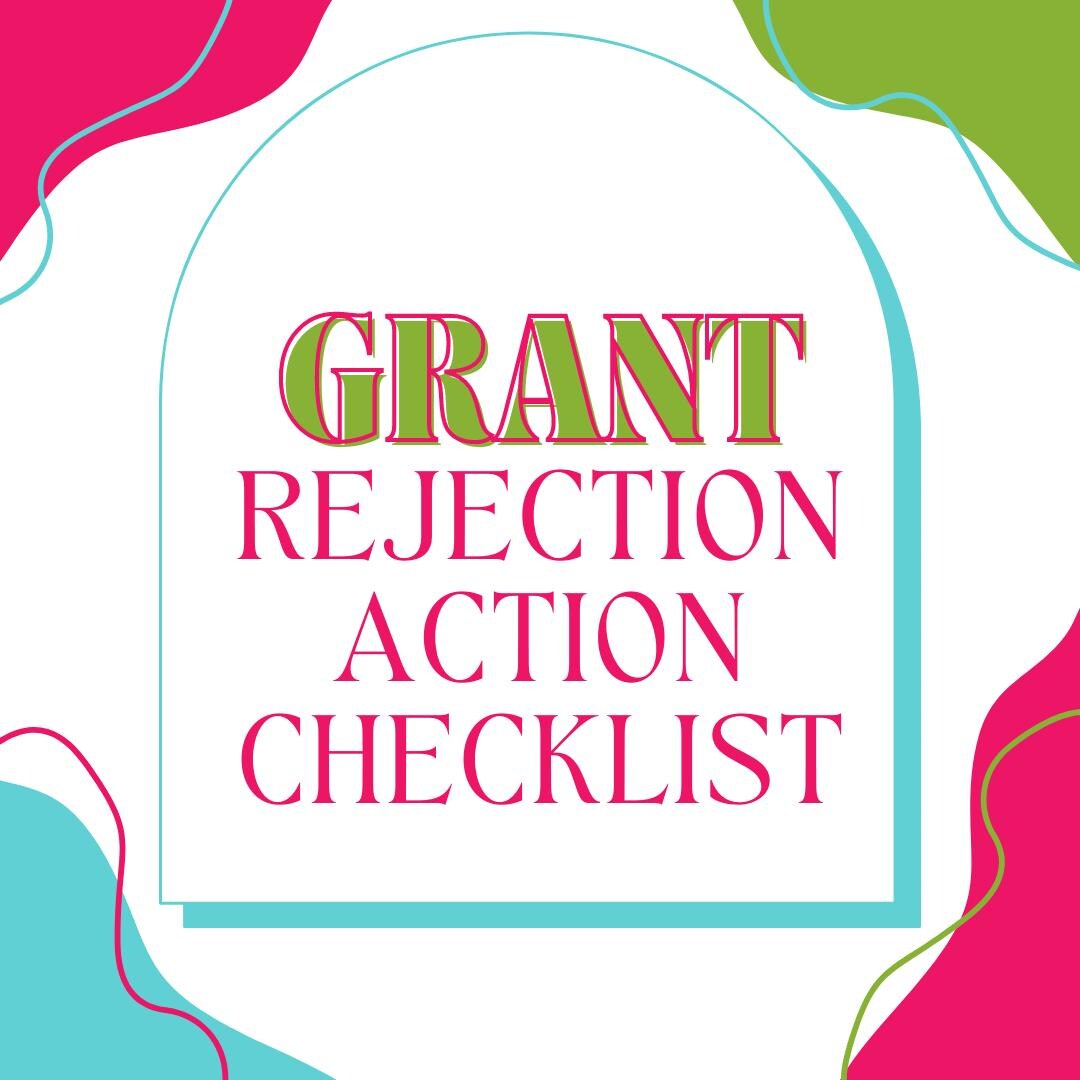 Nonprofit Grant Rejection Action Checklist - Etsy