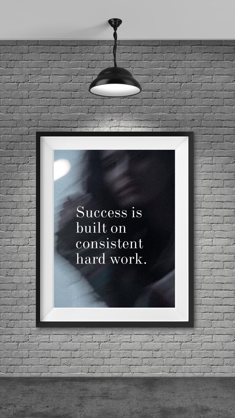 Inspirational Quote Wall Art – Digital Download for Motivation - Etsy
