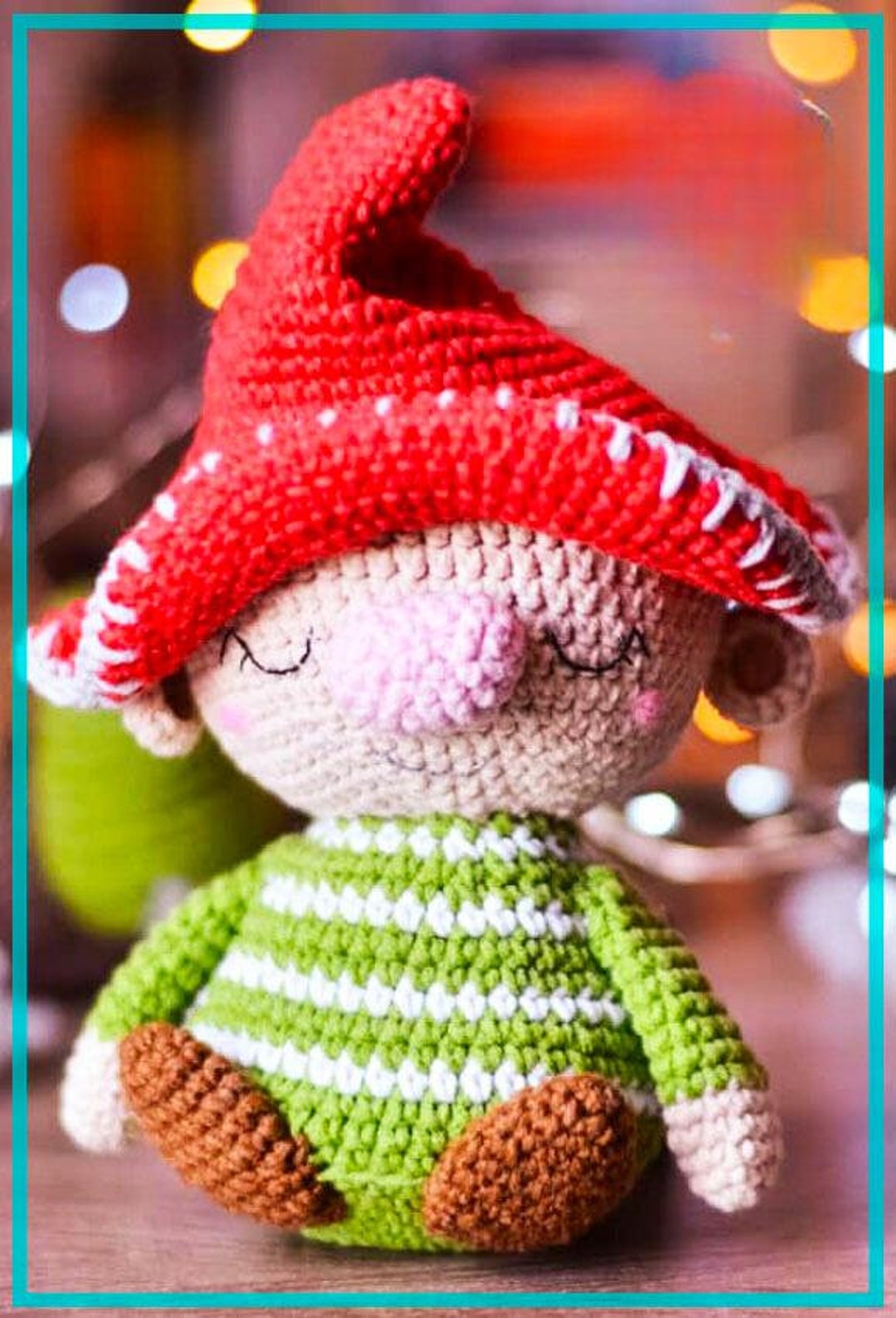 Crochet ENGLISH PATTERN Dwarf Doll Amigurumi Doll Crochet Doll Crochet ...