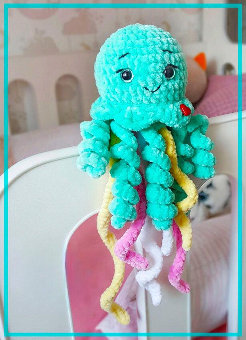 NO-SEW Crochet PATTERN: Paula the Octopus (english) - Etsy