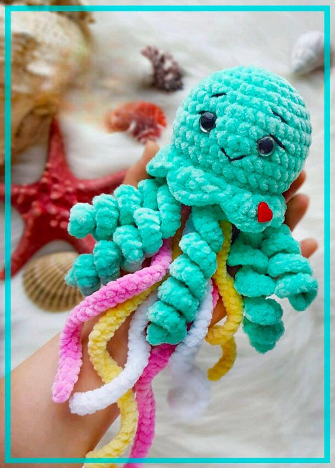 NO-SEW Crochet PATTERN: Paula the Octopus (english) - Etsy