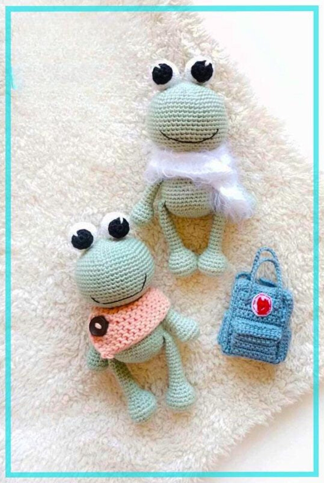 PATTERN: the Frog - Crochet Frog Pattern - Amigurumi Frog Pattern ...