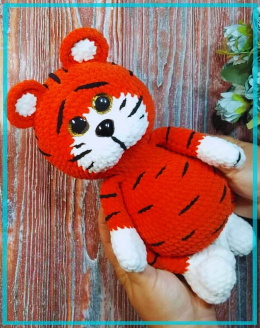 Crochet Tiger PATTERN Amigurumi Tiger Pattern Pdf Tutorial - Jagger the ...
