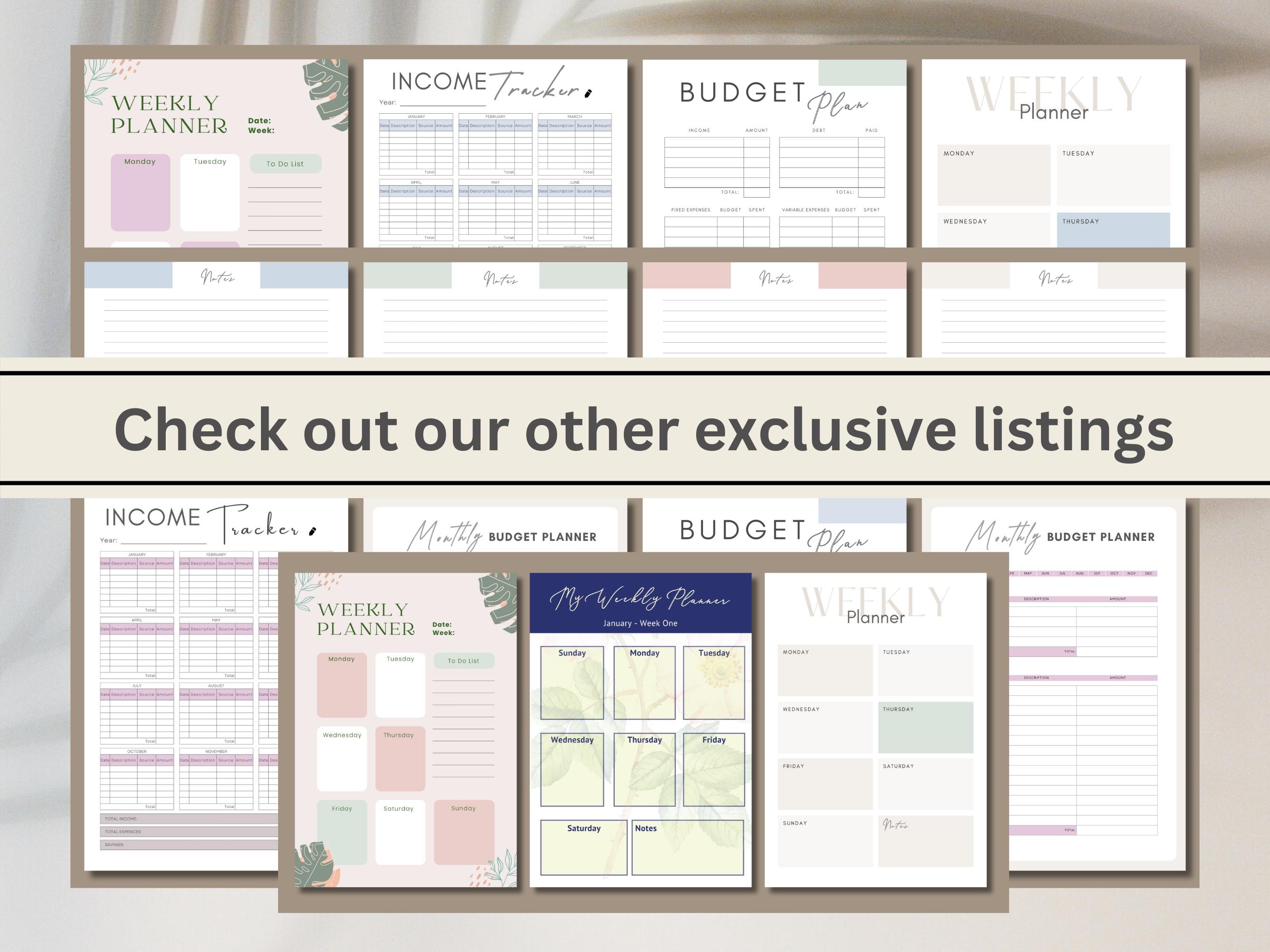 A4/A5 Editable Sheets - Writing Paper - Blank Notes - 30-lined ...