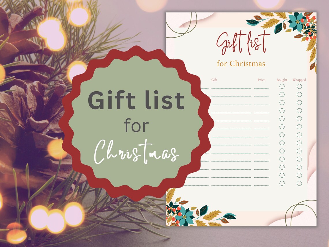 Digital Editable Christmas Planner Kit, Printable Organizer for All ...