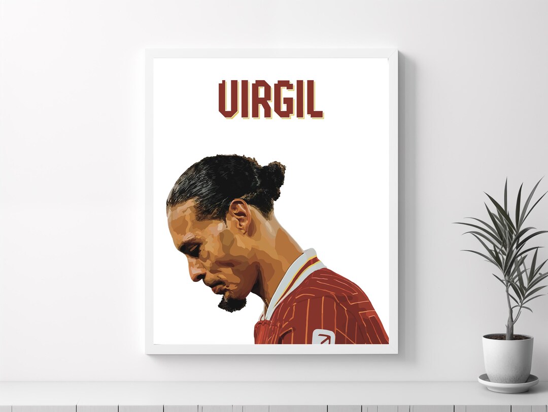 Virgil Van Dijk Liverpool Poster Print - Etsy