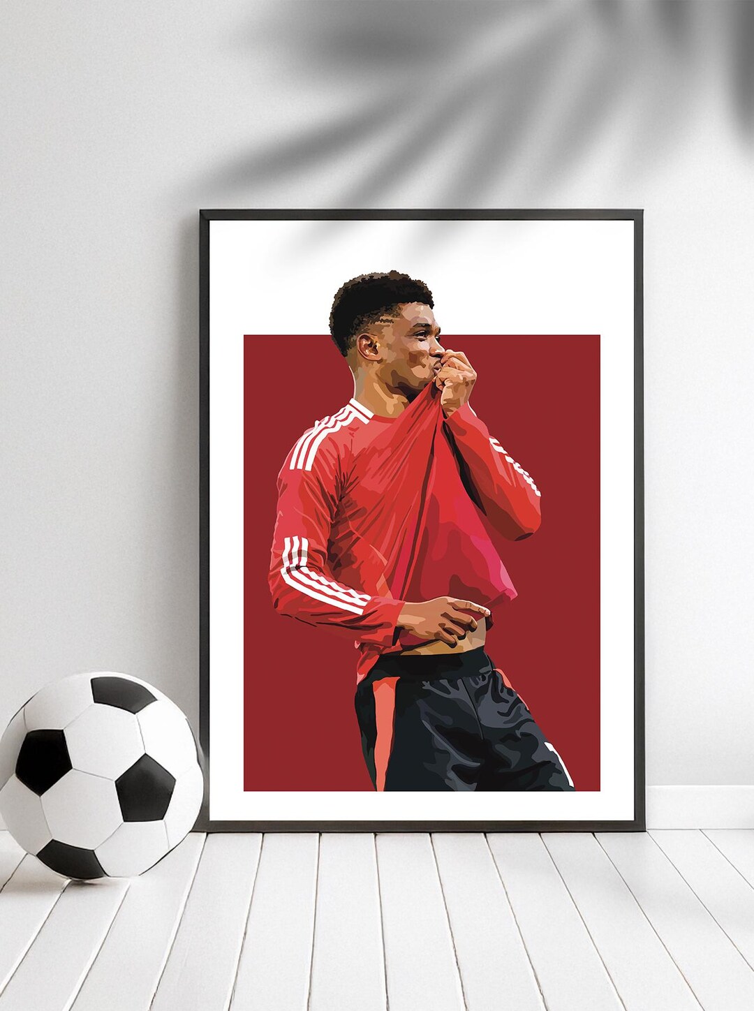 Amad Diallo Manchester United Poster Print - Etsy