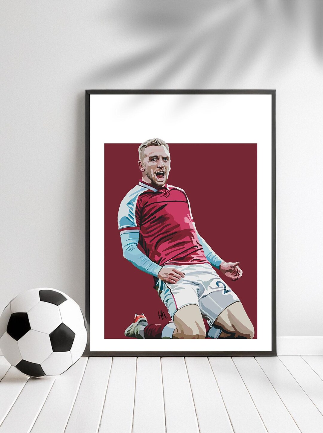 West Ham Jarrod Bowen Celebration Poster Print - Etsy
