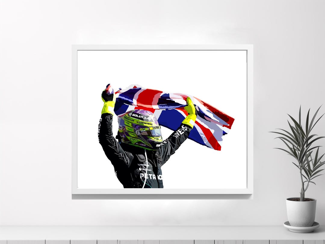 Lewis Hamilton Poster Print - Etsy
