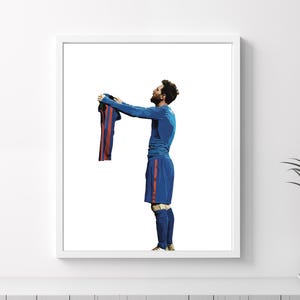 Lionel Messi Barcelona Print - Etsy