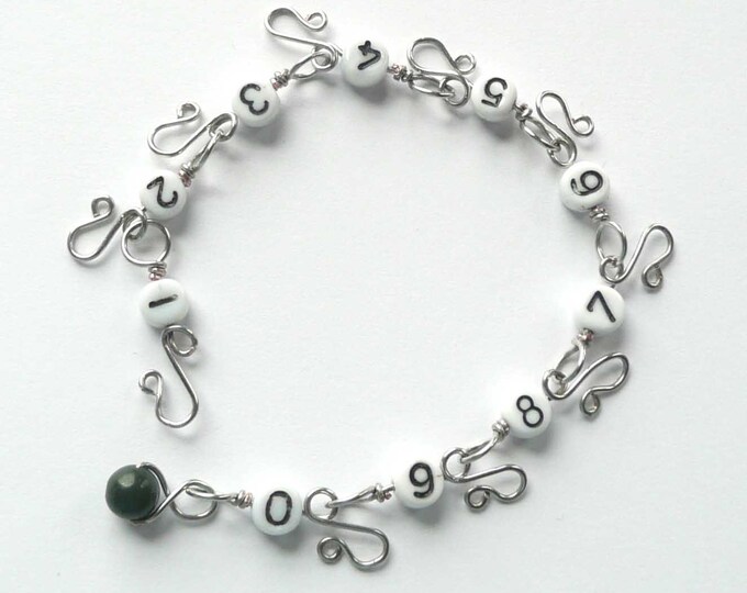 Crochet Chain Numbered Row Counter - Etsy