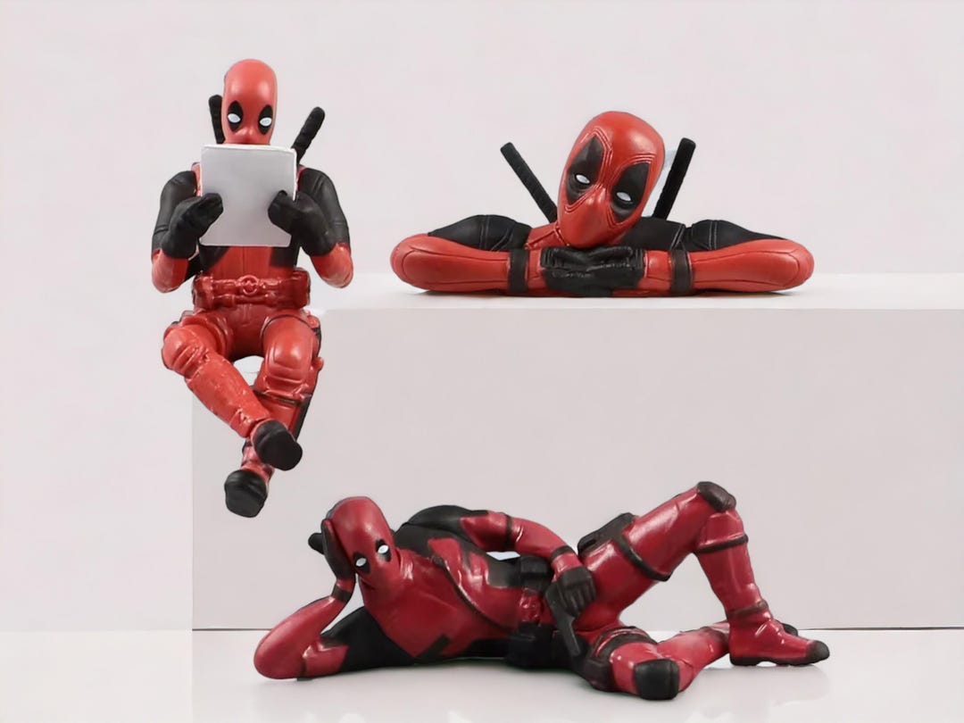 Deadpool Funny 8cm Cute Figure Model Desk Decoration for Car, Home ...