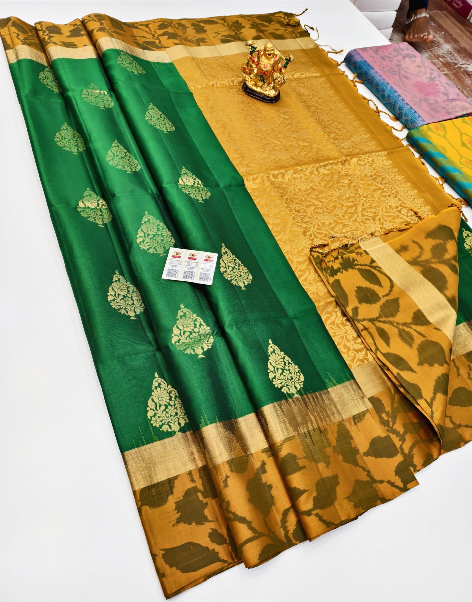 Pure Kanchipuram/kanjivaram/kanjeevaram Soft Silk Saree, Pure Silk ...