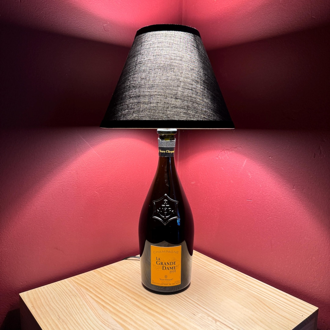 Veuve Clicquot La Grande Dame 2008 Champagne Wine Bottle Lamp ...