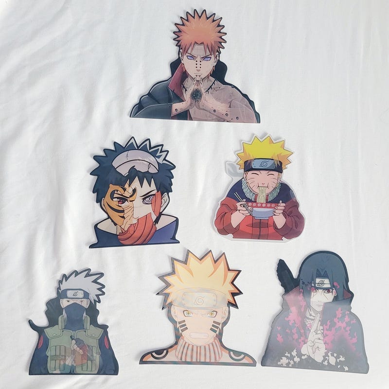 Naruto Stickers - Etsy