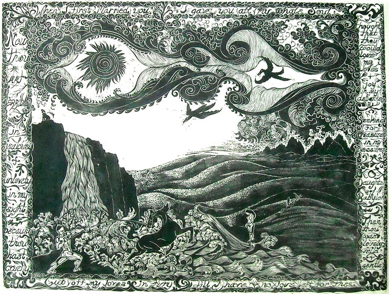 Jealous Love, Limited Edition, Hand Printed, Hand Signed in Pencil by ...