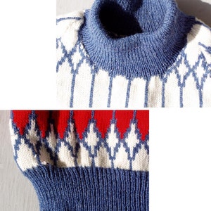 Red, White, & Blue Woman's Sweater or Child's Large - Etsy