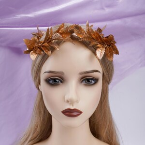 Gold Laurel Leaf Crown: Adjustable Wedding Headpiece - Etsy