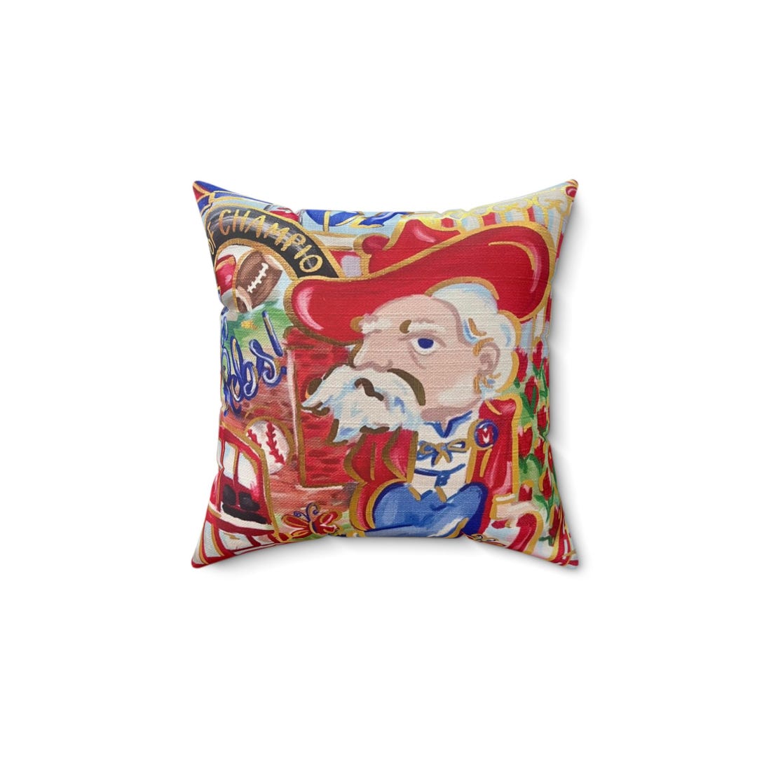 Colonel Reb Pillow, Colonel Rebel, Rebels, Rebel Pillow, Ole Miss ...