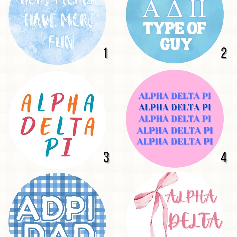 Alpha Delta Pi - Etsy