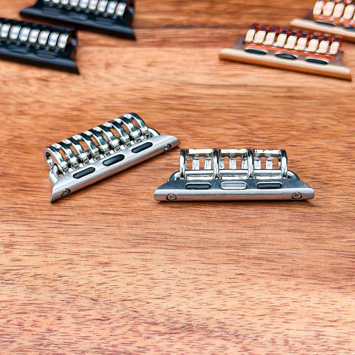 DIY Plain Apple Watch Connector Adapter & Spring Bar Set (2 Pcs ...