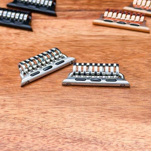 DIY Plain Apple Watch Connector Adapter & Spring Bar Set (2 Pcs ...