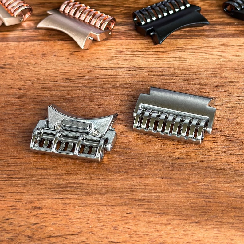 DIY Plain Galaxy Watch Connector Adapter & Spring Bar Set (2 Pcs ...
