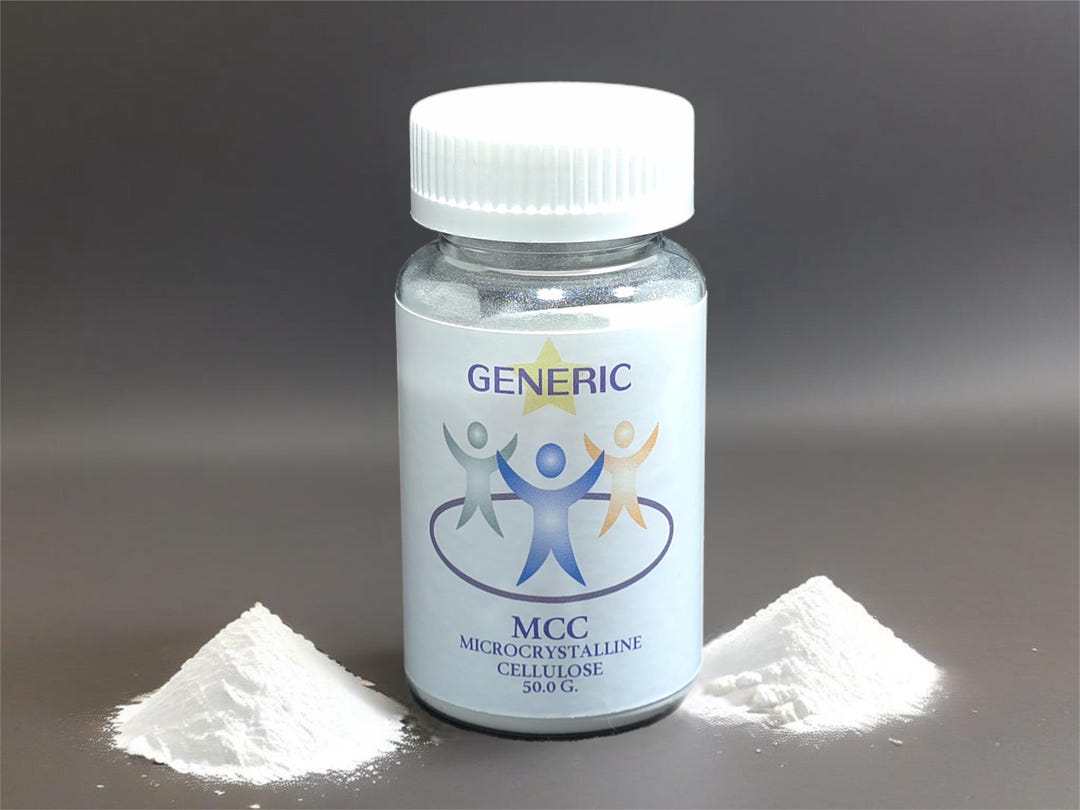 Microcrystalline Cellulose MCC Powder Filler, Binder, and Disintegrate ...