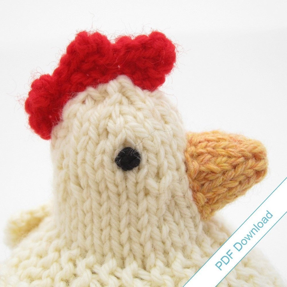 Knitting Pattern PDF. Knit Your Own Mother Hen. - Etsy