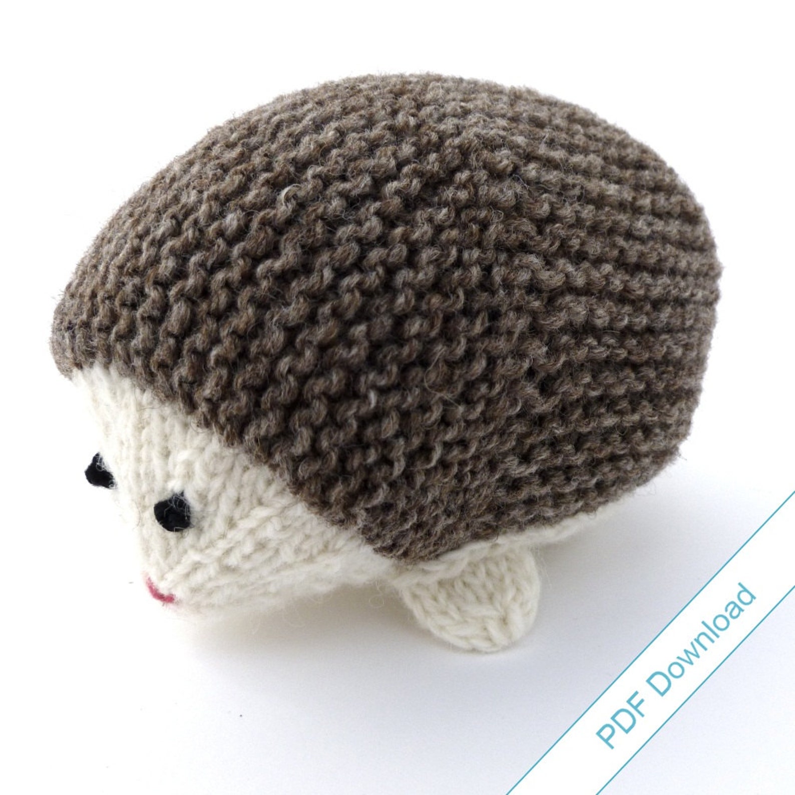 Hedgehog Knitting Pattern PDF. Knit Your Own Woodland Creatures - Etsy