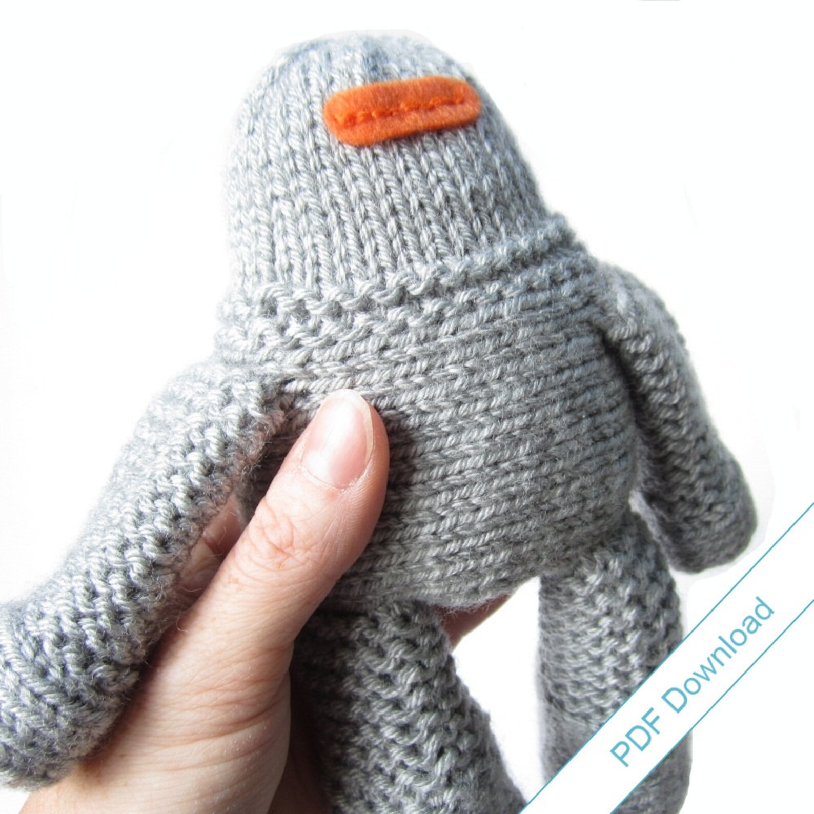 Robot Knitting Pattern Download. DIY Cuddly Robot. - Etsy