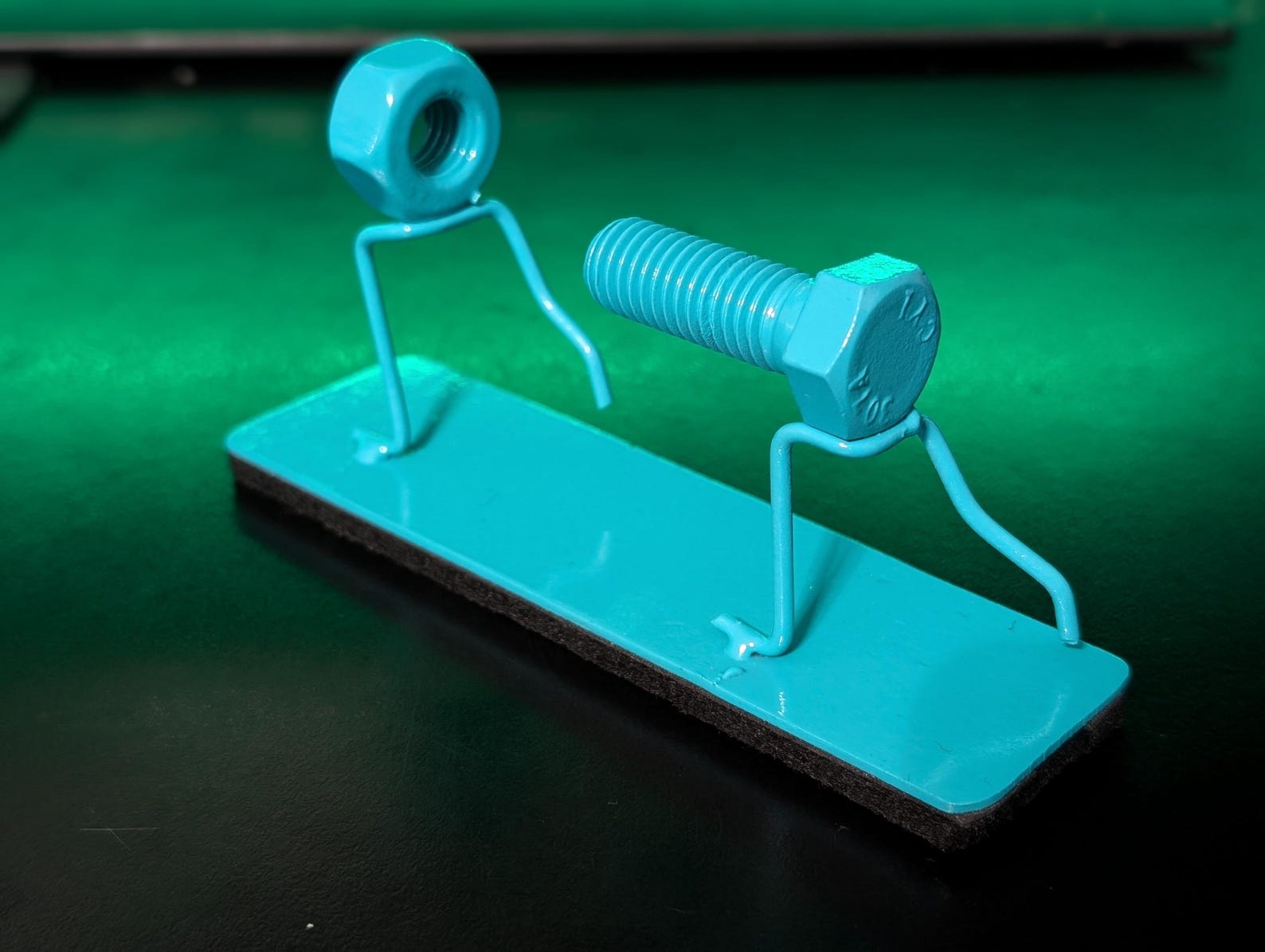 Bolt Chasing a Nut - Etsy