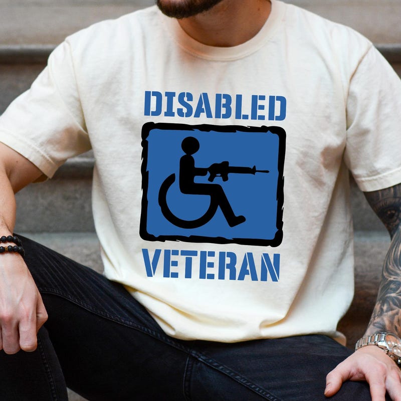 Disabled Veteran Shirt - Etsy