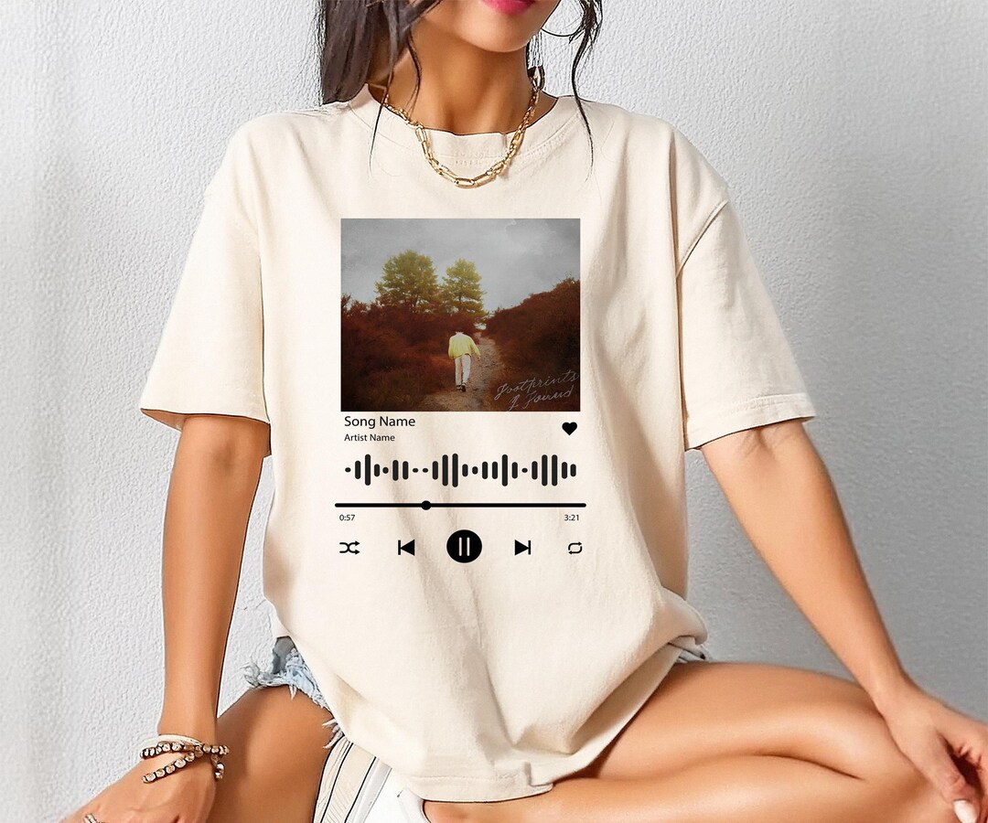 Custom Song Name Shirt and Photo Shirt, Custom Artist Name Tees ...