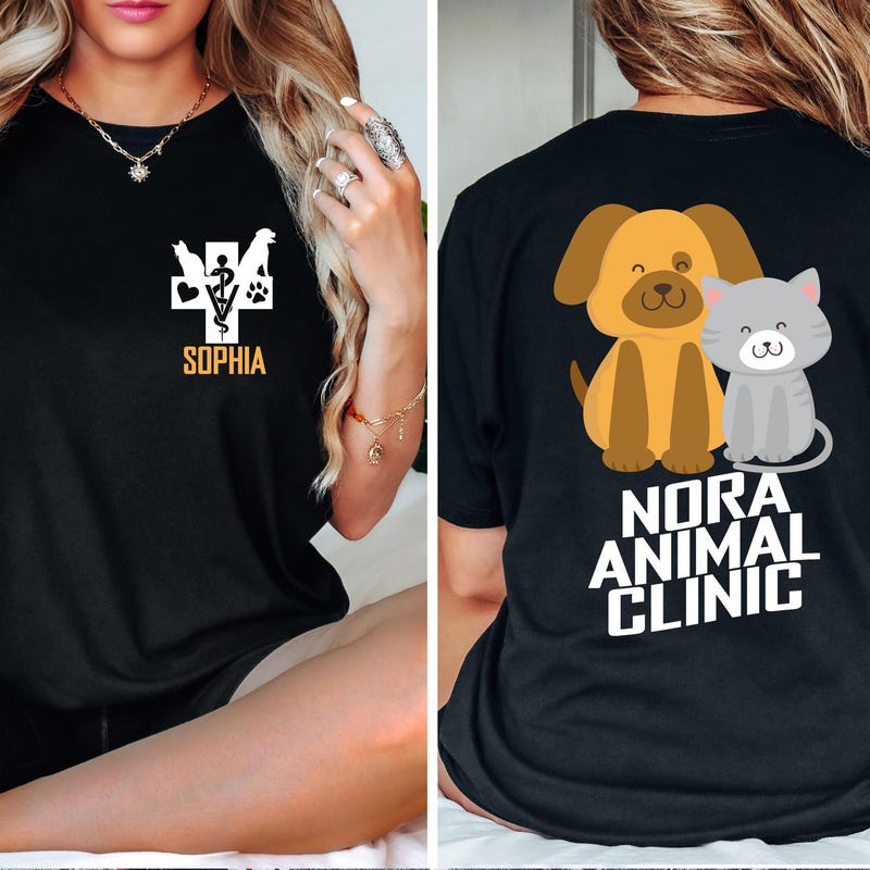 Vet Tech Clinic Tshirt - Etsy