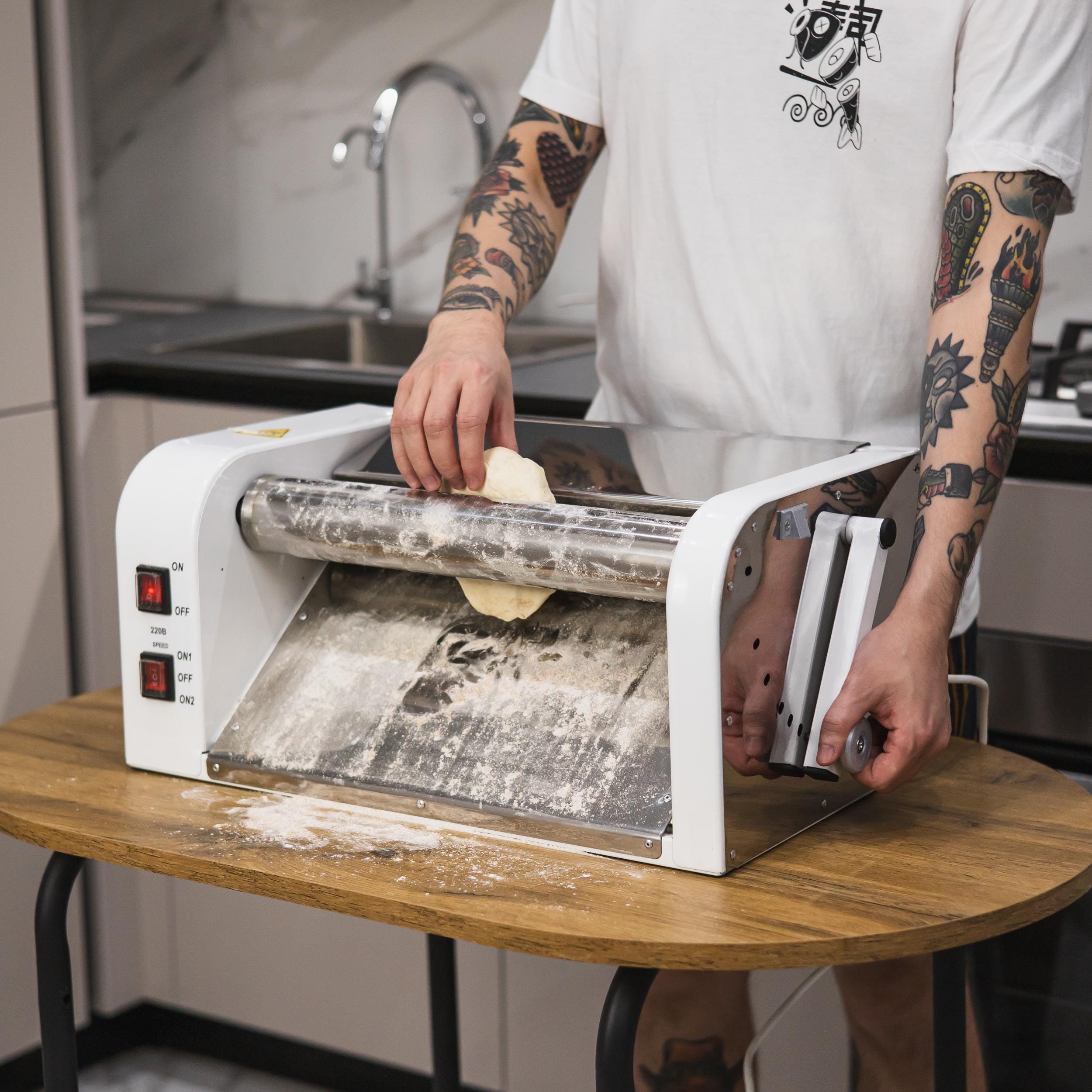 Electric Dough Sheeter, Dough Roller, Pastry Sheeter, Pastry Roller ...