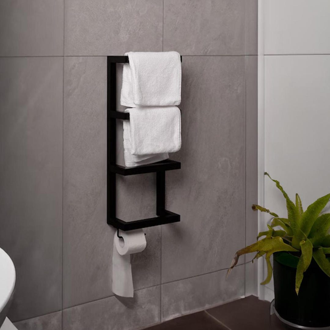 Multiple Towel Rack, Metal Towel Holder, Bathroom Towel Bar, Bathroom ...